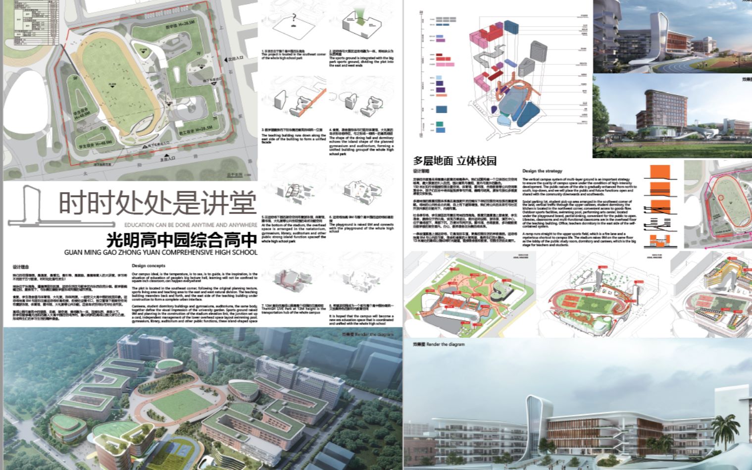 高中校园是怎么设计的?