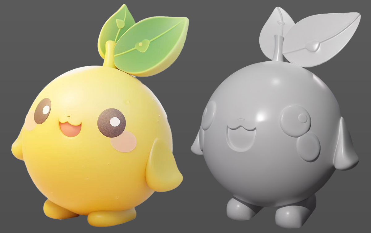 【3DMAX建模】超简单蛋仔模型制作,3D卡通人物建模教程