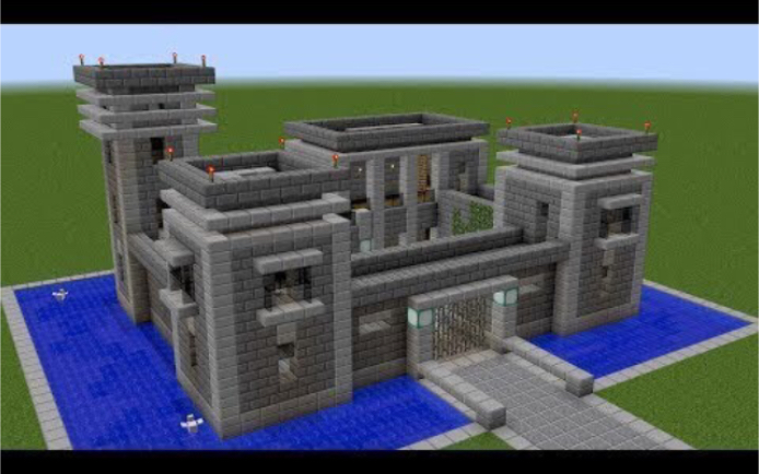 【Shock Frost】教你建一座石头城堡|MC建筑教学