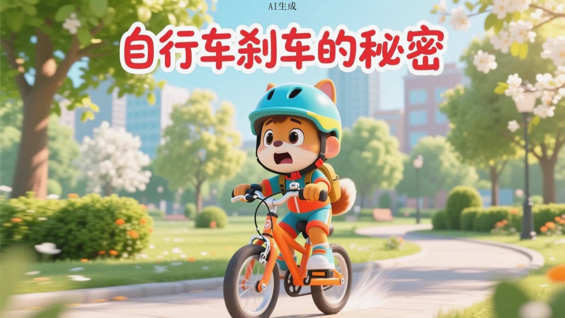 正确使用刹车技巧 骑行安全有保障 自行车出行更安心