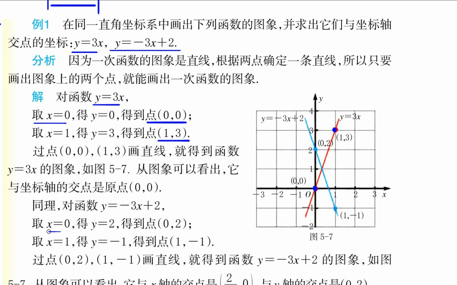 八上浙教版数学5,4,课程1,一次函数的图象与性质