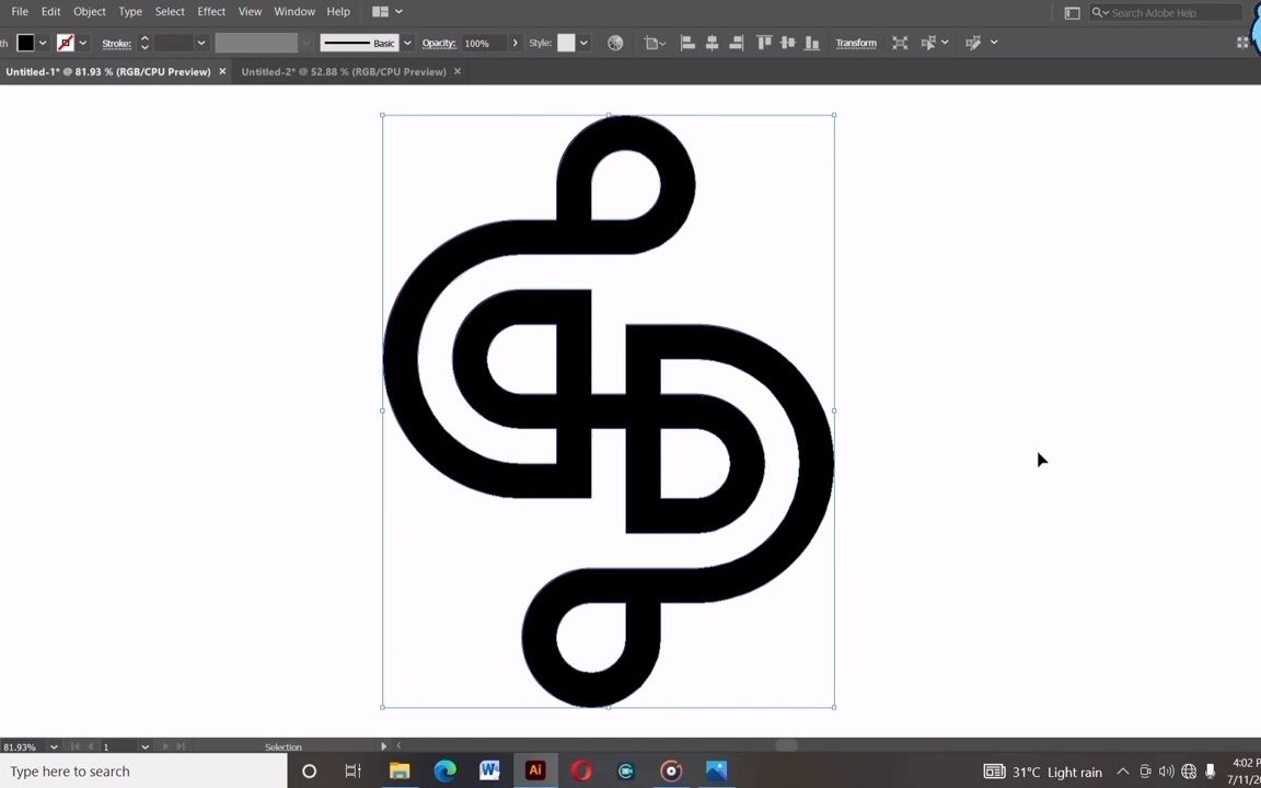 Adobe Illustrator 中的专业徽标教程