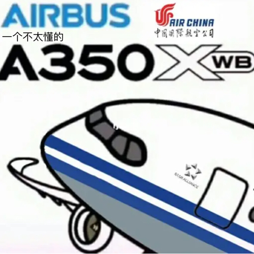 一架玩WOTB的A350XWB 