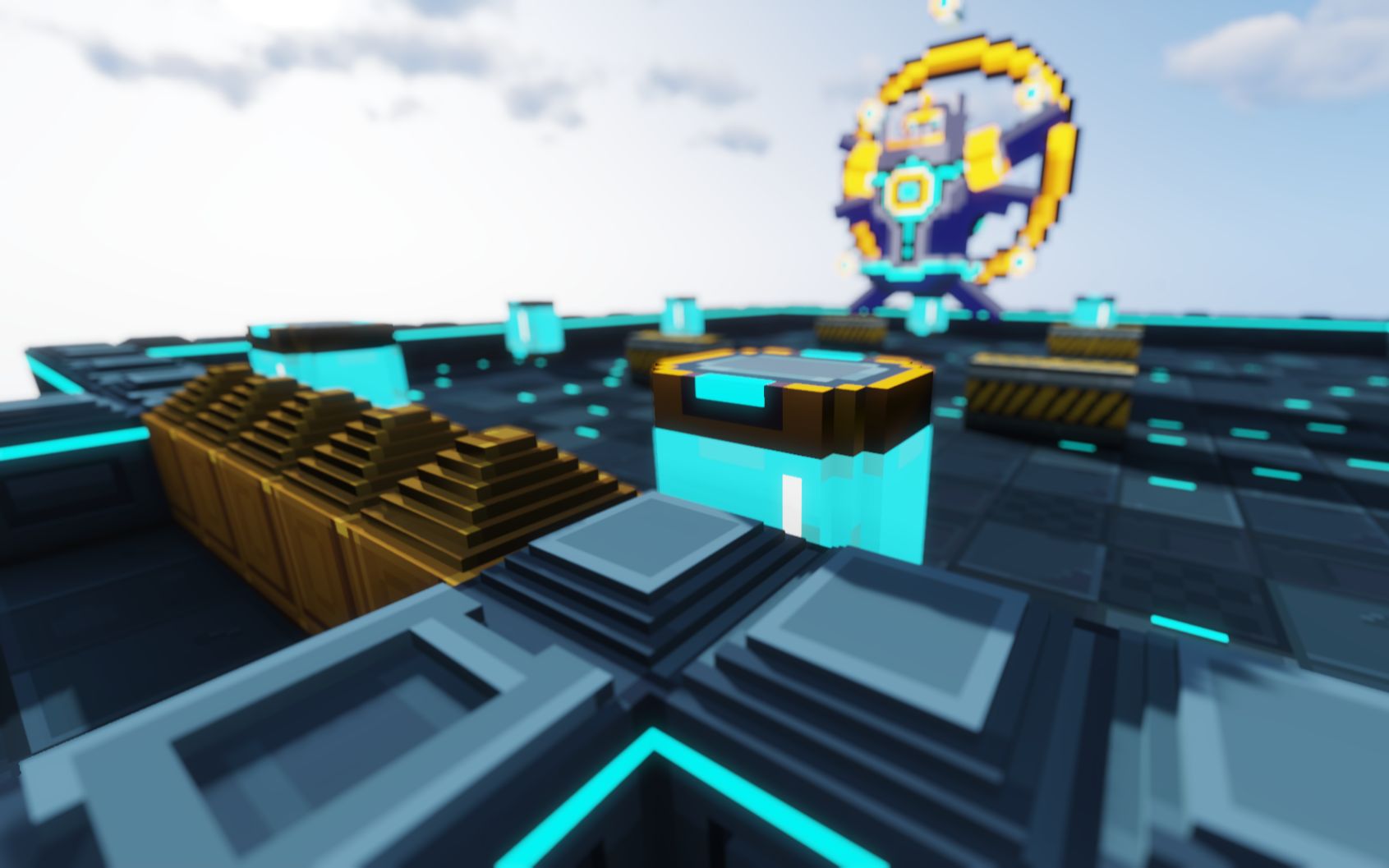 【MC·元气骑士】巨像·祖兰|把元气骑士带进MC!3D材质+场景复刻...