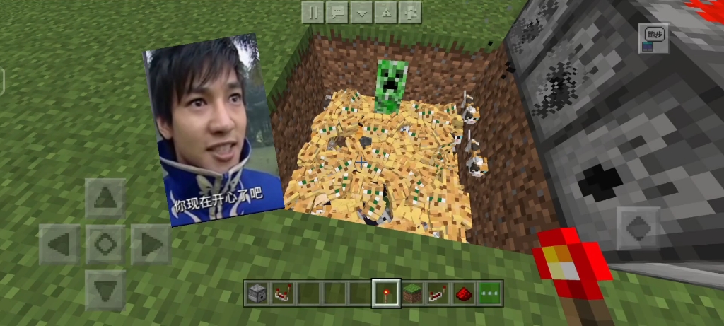 苦力怕:MC玩家你们开心了吧