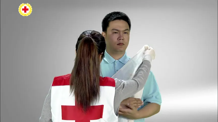 07创伤救护-包扎14、三角巾大悬臂带