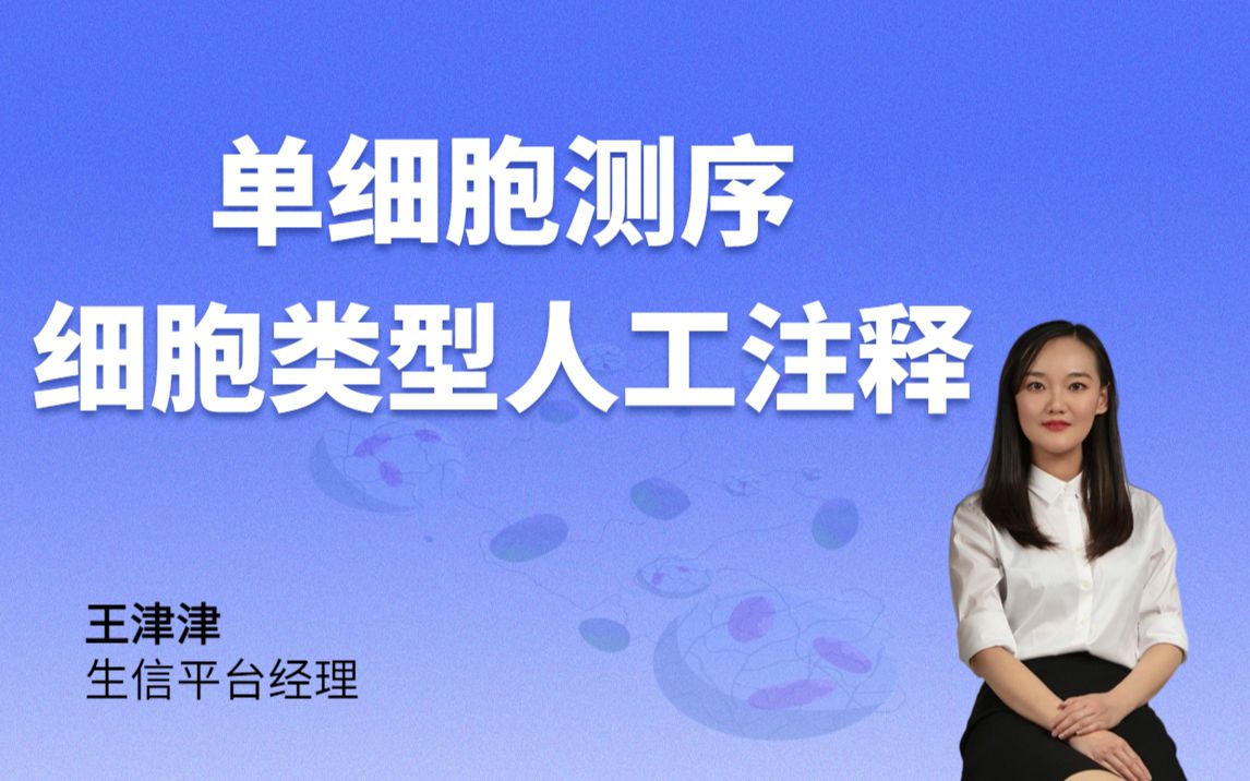 单细胞测序-细胞类型人工注释