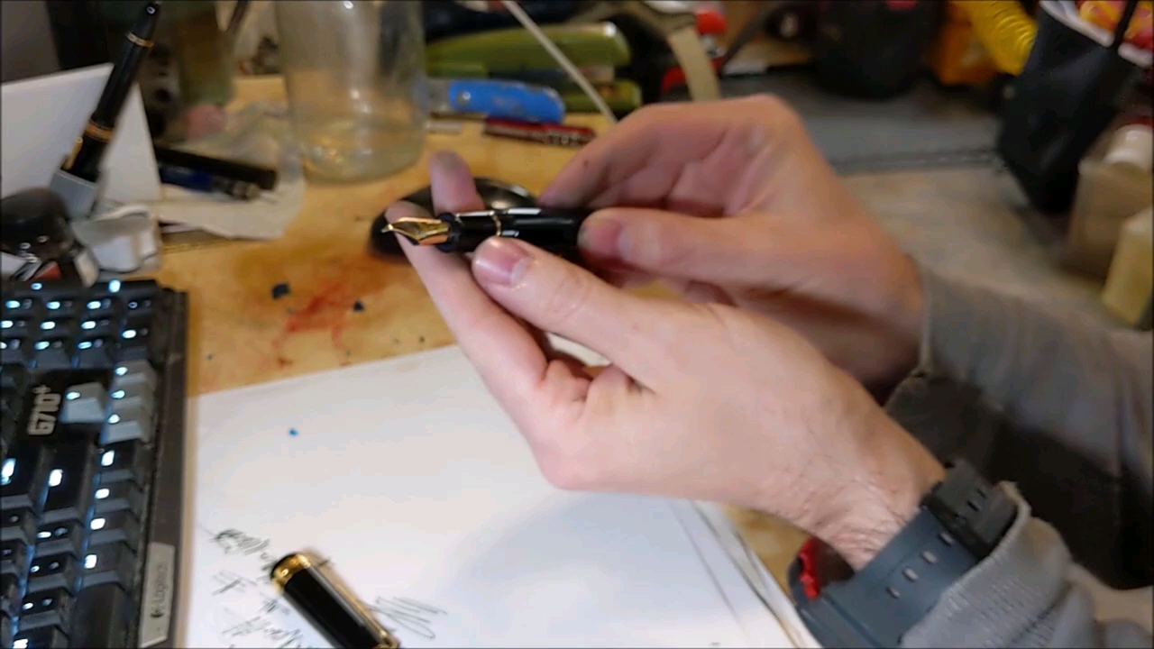 钢笔分享~大神教你拆解写乐笔王KOP(注意是拆kop,不是大21k)