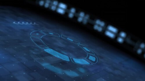 20 HUD科技感UI动画LOGO片头AE模板