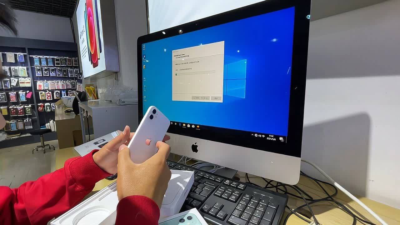 苹果台式机安装Windows 10!.