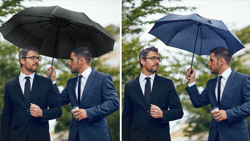 PS合成案例,如何调整人物之间的距离(磕CP女孩的必备修图技能)