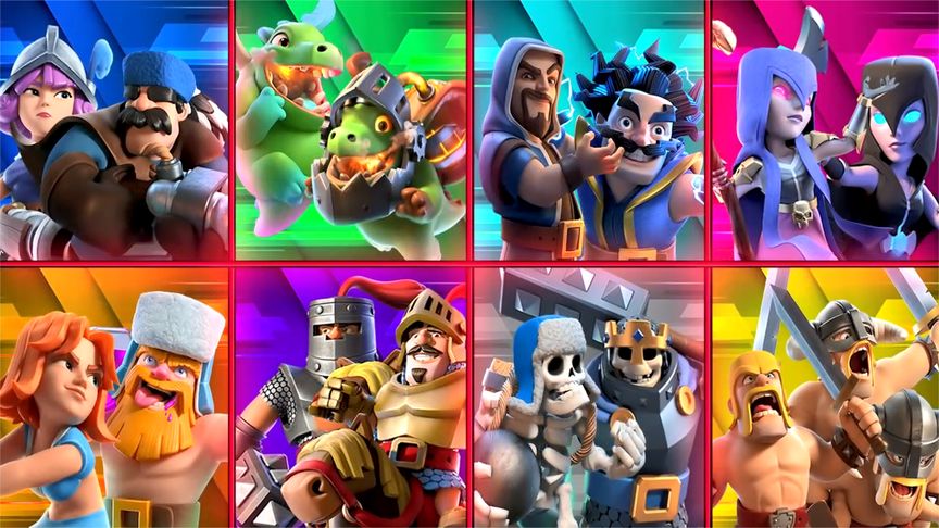 皇室战争:同类卡牌组合的实力PK,哪一个组合的卡牌最犀利呢?