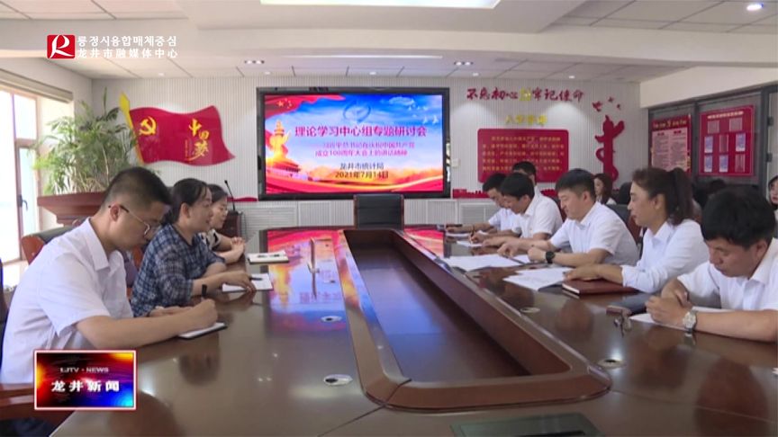 市统计局党支部召开理论学习中心组专题研讨会