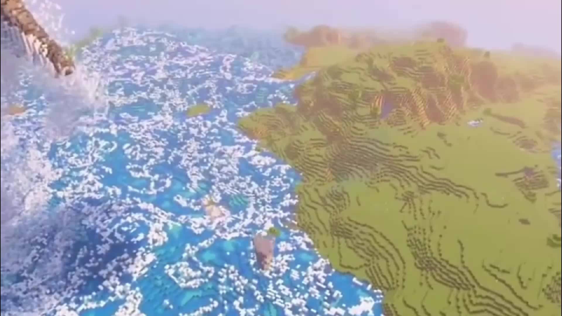 我的世界:搭建悬浮在空中的岛屿