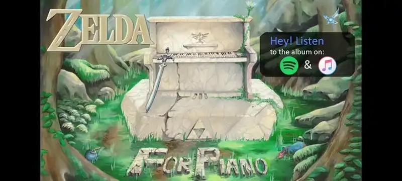 塞尔达传说主题曲钢琴版