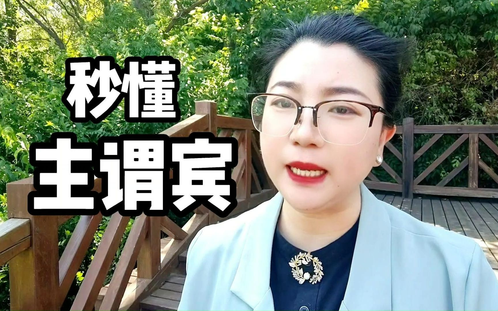 1个视频,秒懂英语主谓宾!