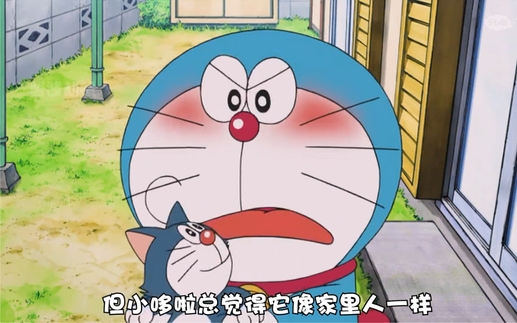 ...捡到了一只和自己长的一模一样的小猫咪!#新番 #哆啦A梦 #童年动漫