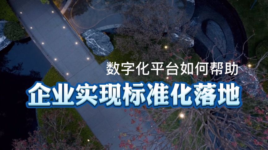 数字化平台如何帮助企业实现标准化落地
