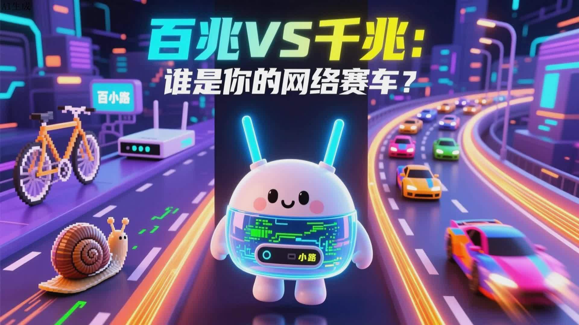 路由器带宽解析 - 百兆与千兆对比 - 网速选择秘诀