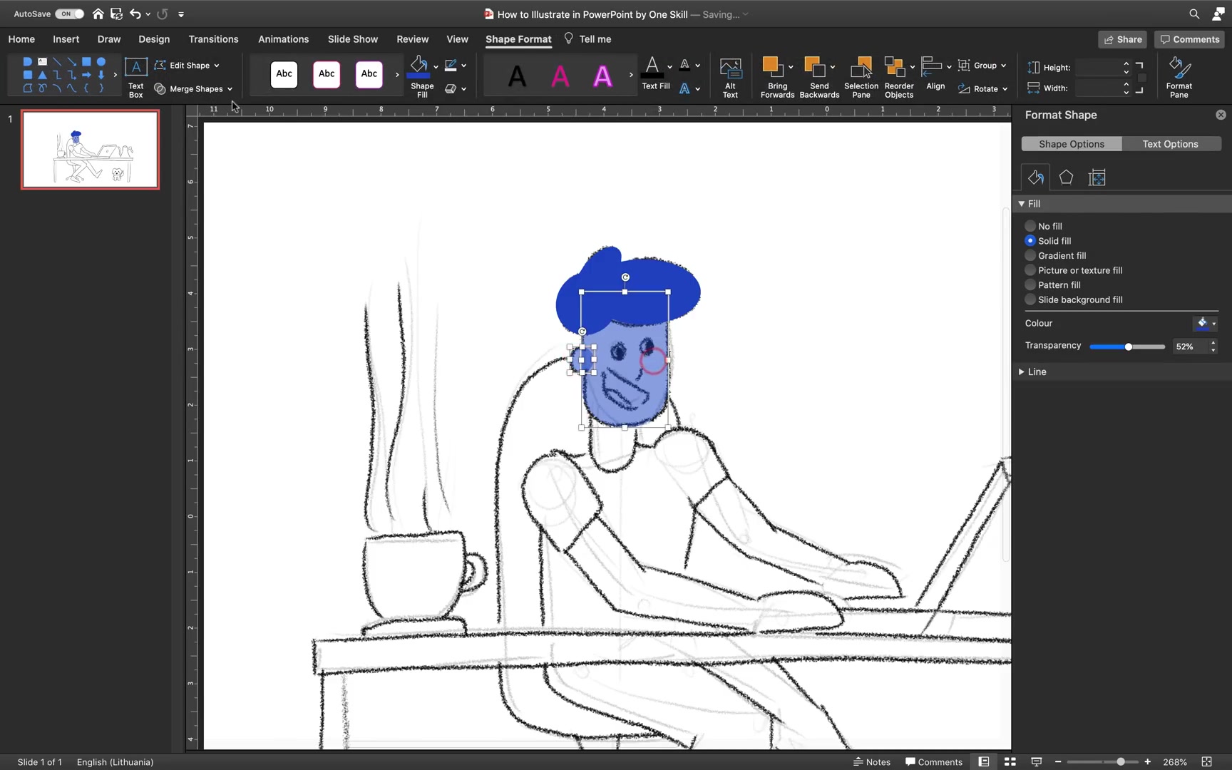 如何用Powerpoint制作平面插图
