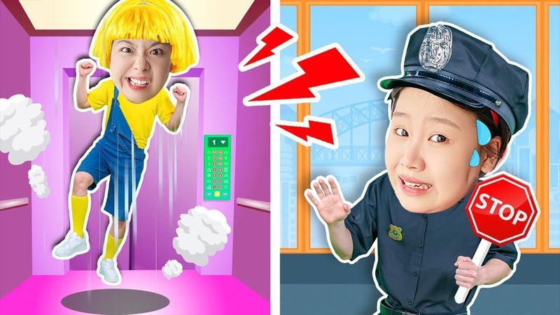 小朋友乘坐电梯哪些危险行为不能做少儿安全常识教育