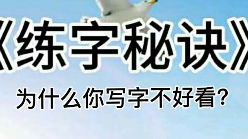 硬笔书法中《斜》字,这样处理既容易又好看,你都了解了吗