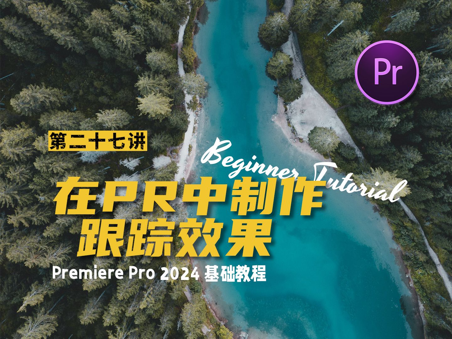 在PR中使用Mocha制作跟踪效果【PremierePro2024 基础教程】