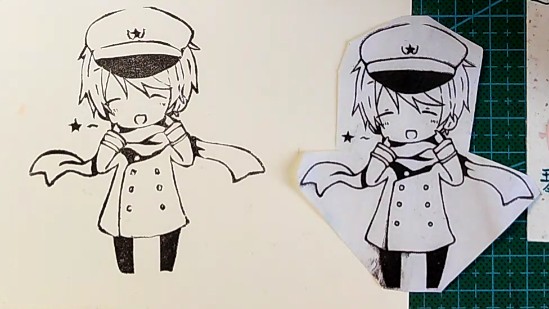 [橡皮章]刻了一个小可爱