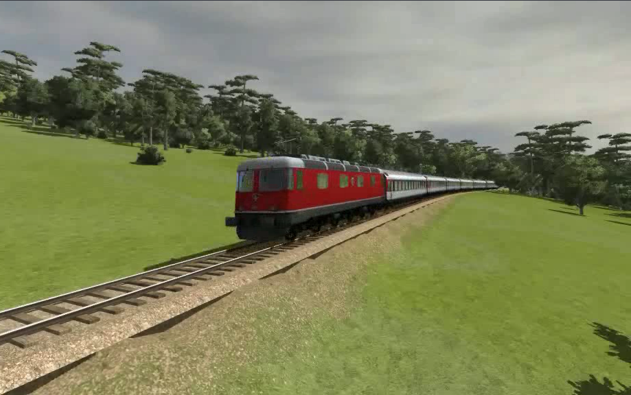 狂热火车开场动画