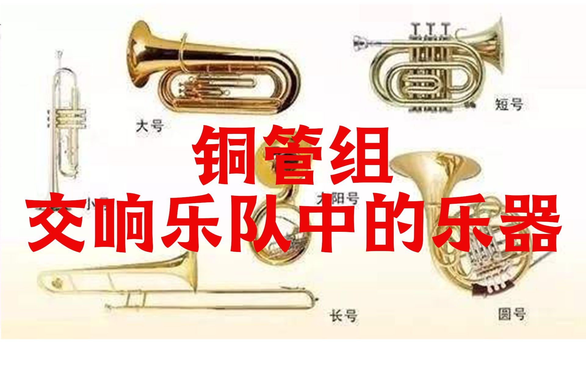 第四十八期 管弦乐队中的乐器-铜管组(喜博版)