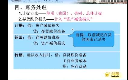 6存货减值的会计处理