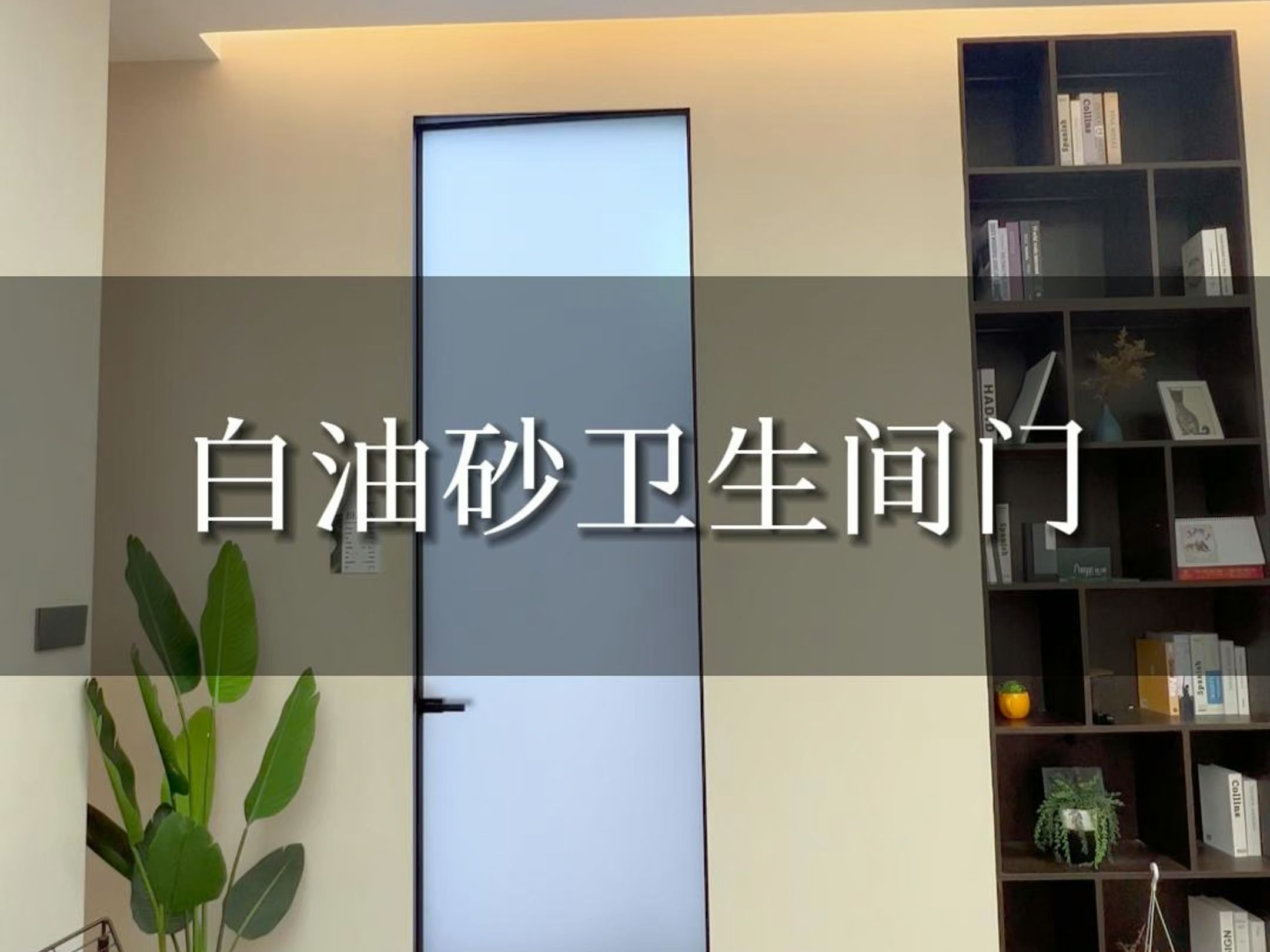 白油砂卫生间门