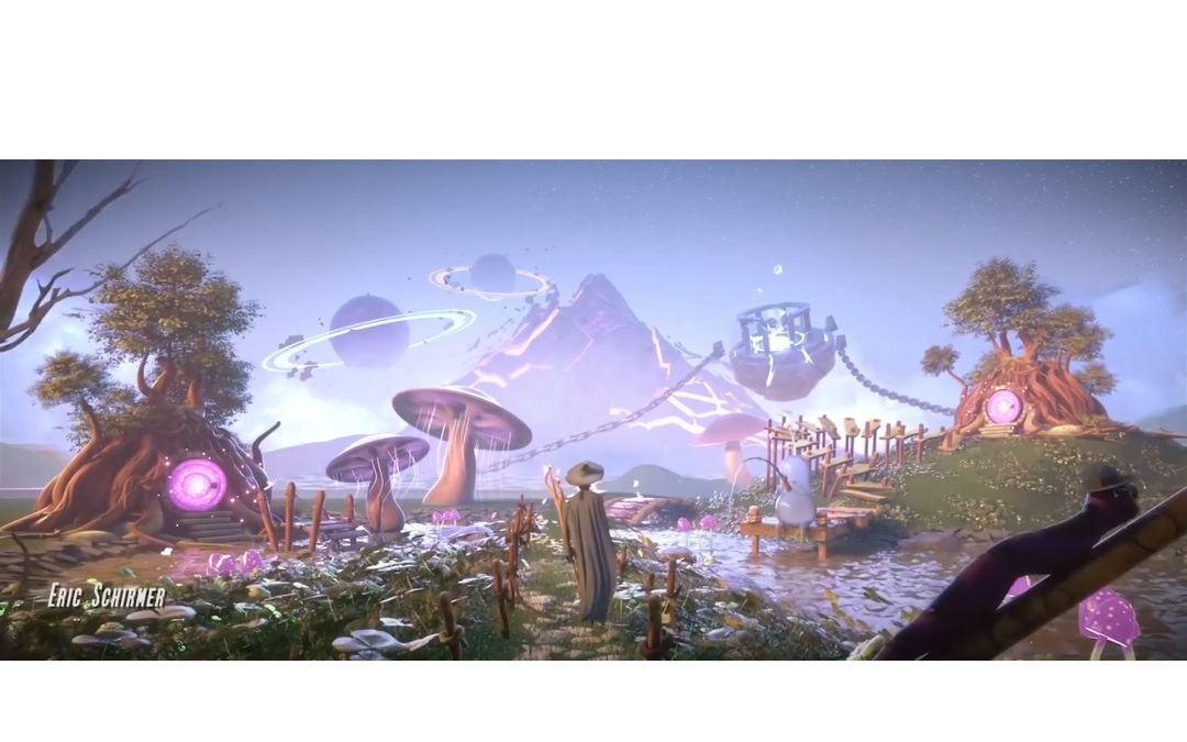 全球125位3D艺术家的渲染作品 《平行时空中的背影》