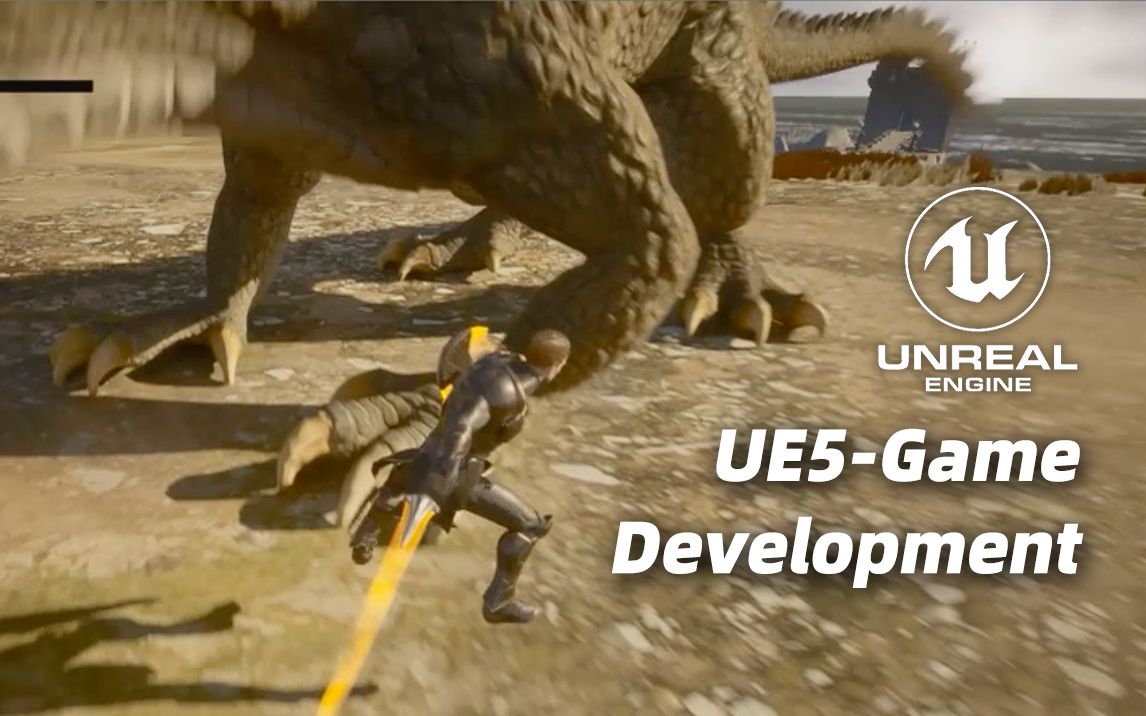 【UE5】使用蓝图制作游戏-战斗AI框架搭建流程|虚幻引擎游戏教程