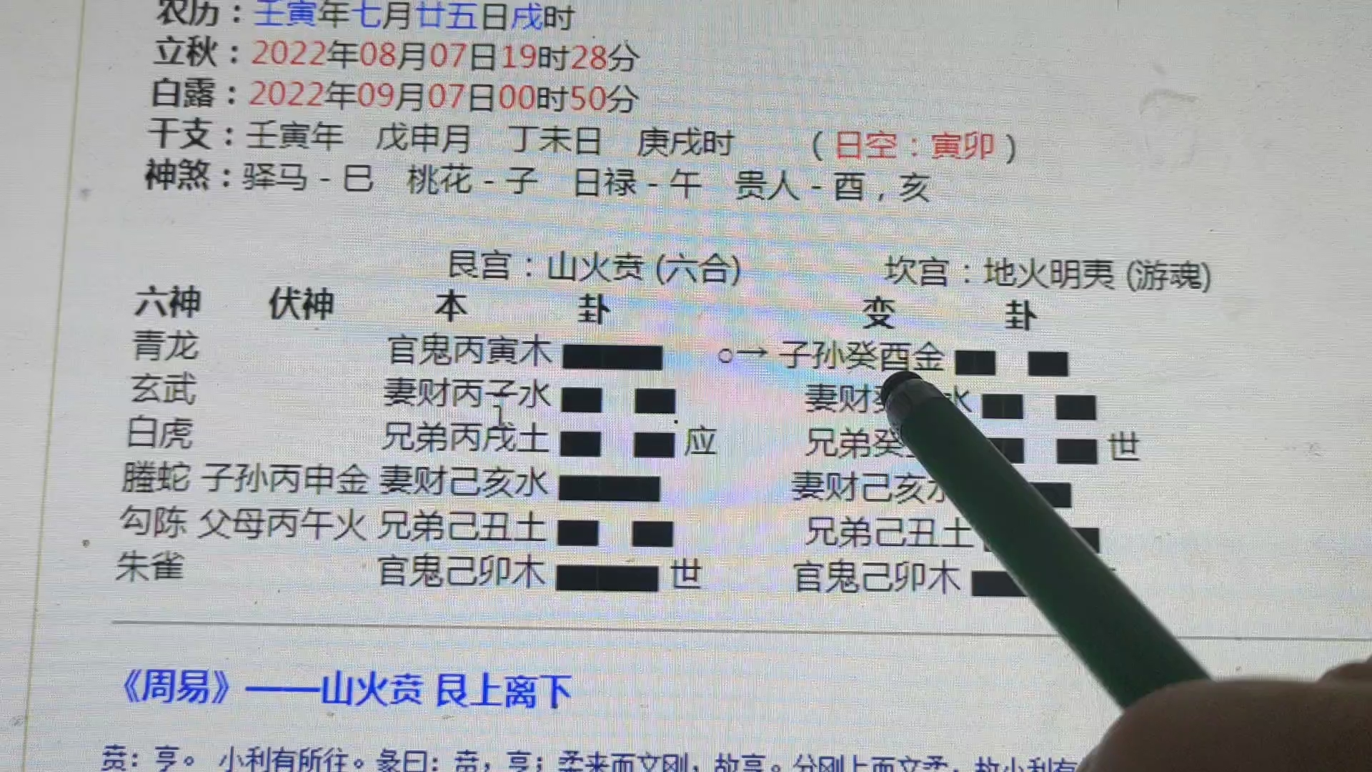 六爻实战断卦,卦例分享,分手以后前任关注你怎么办?