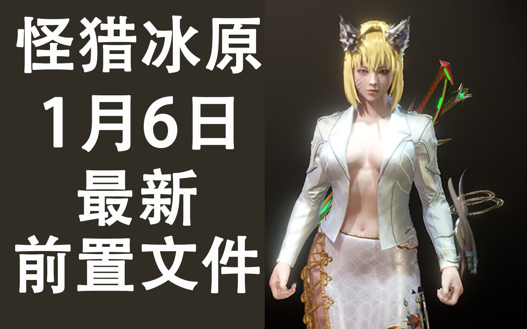 【皮皮轩】怪猎冰原 1月6日最新前置文件 任务mod展示