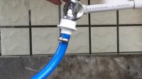 ...家用卡扣式万能快速接头配件带水龙头沖洗阳台浇花拖把池软管水管