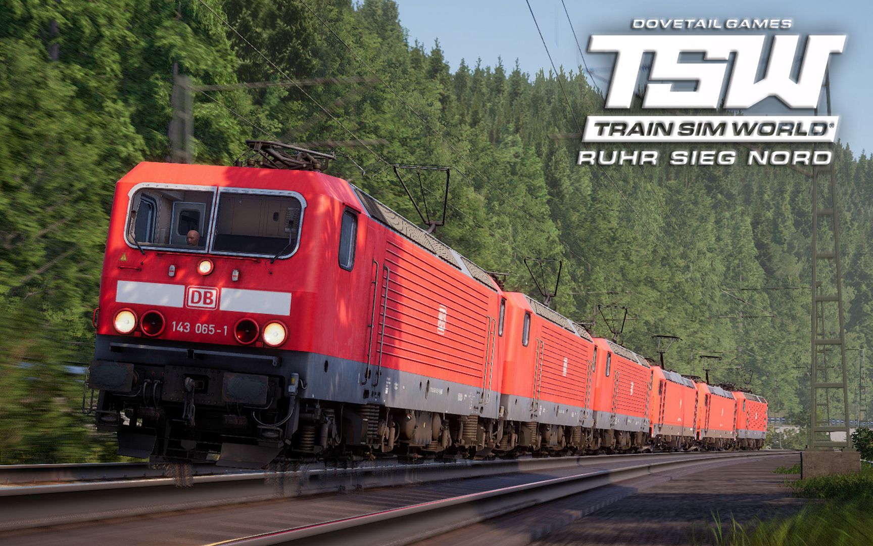 ...模拟世界-鲁尔锡根北铁路线 #13:六机重联?鲁尔锡根线机车回送任务 ...