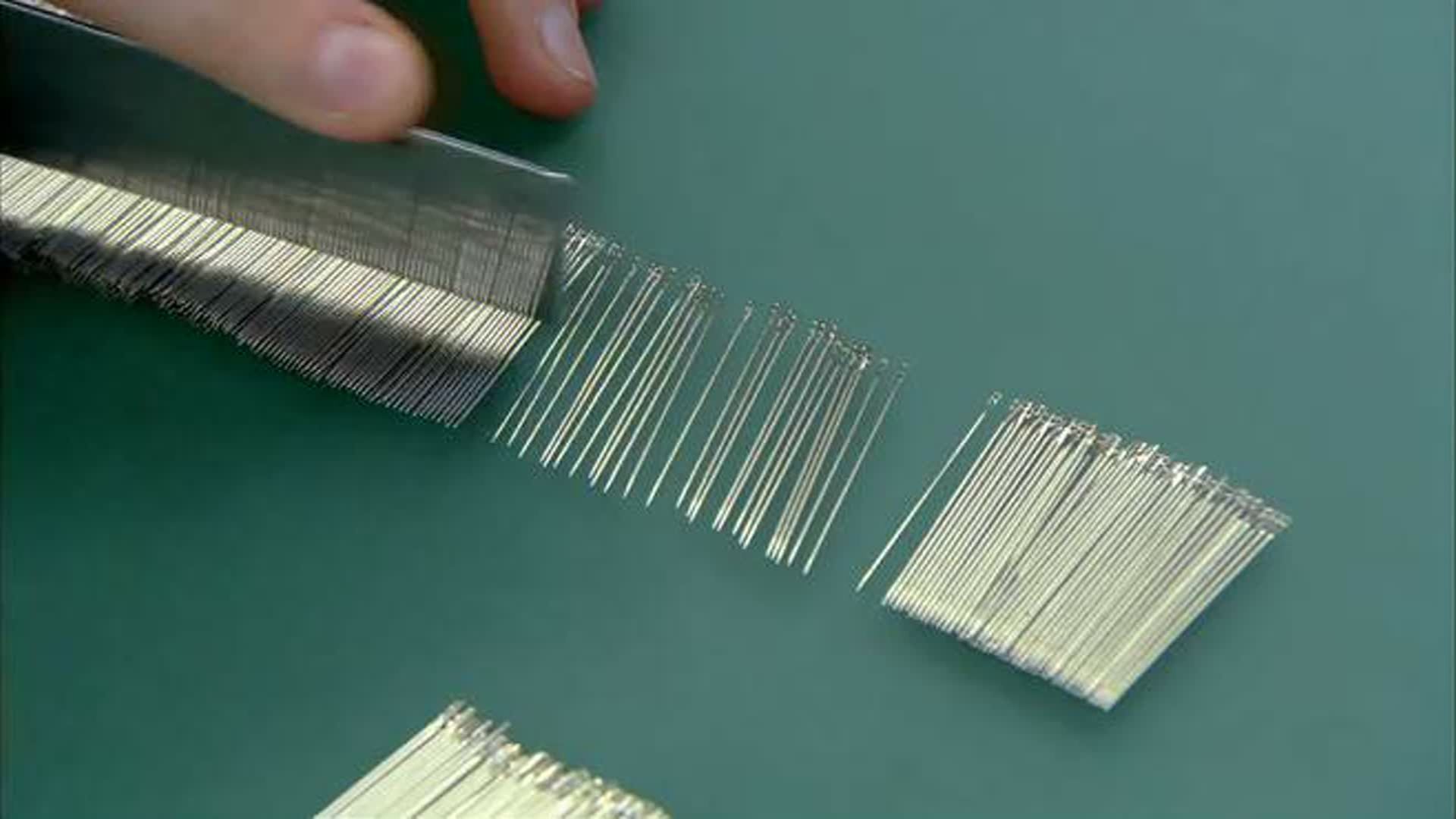 细小的缝衣针是怎么制作出来的?两分钟带你了解制作它的全过程