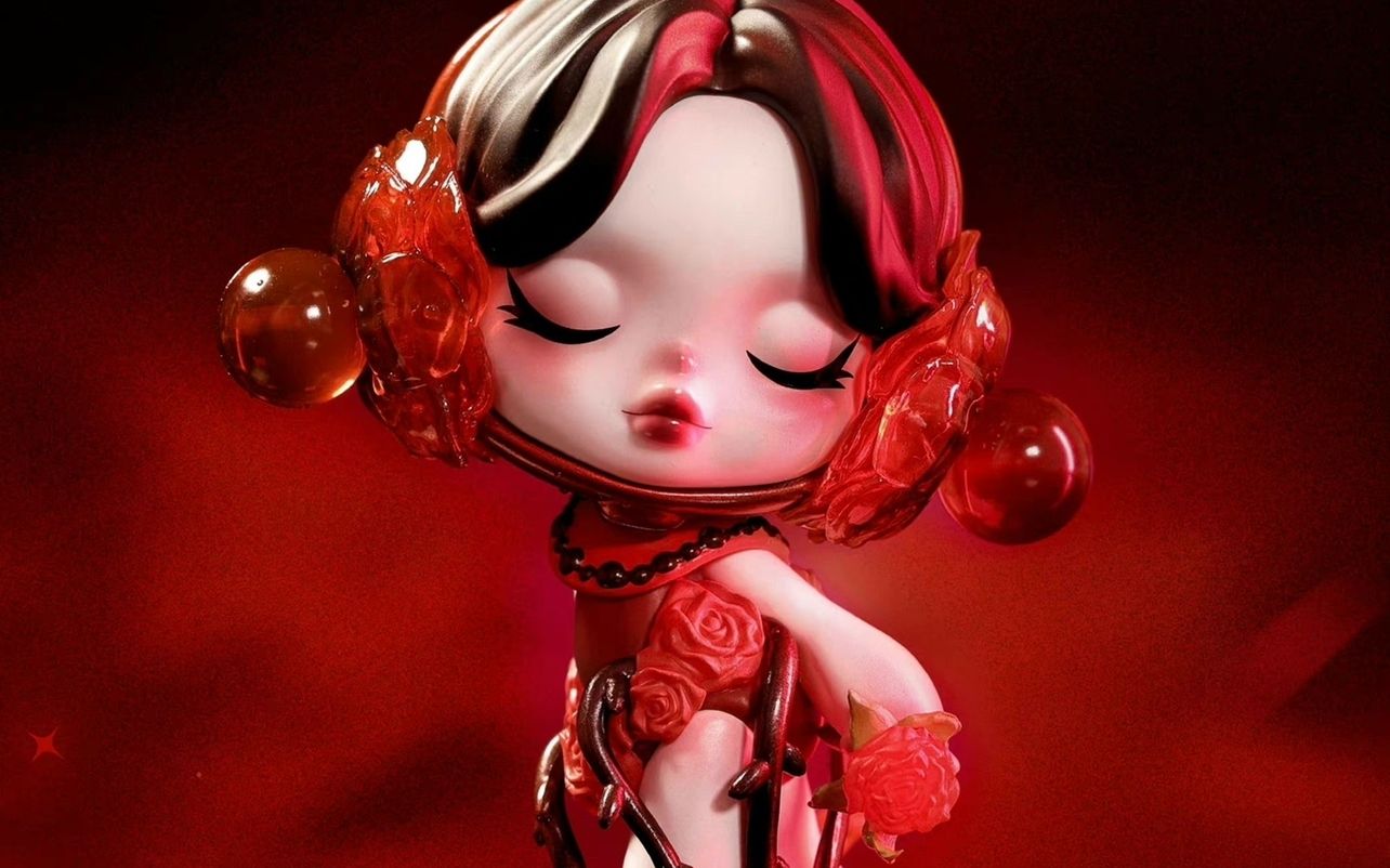 zbrush泡泡玛特SP情人节限定吊卡手办雕刻教学来咯!