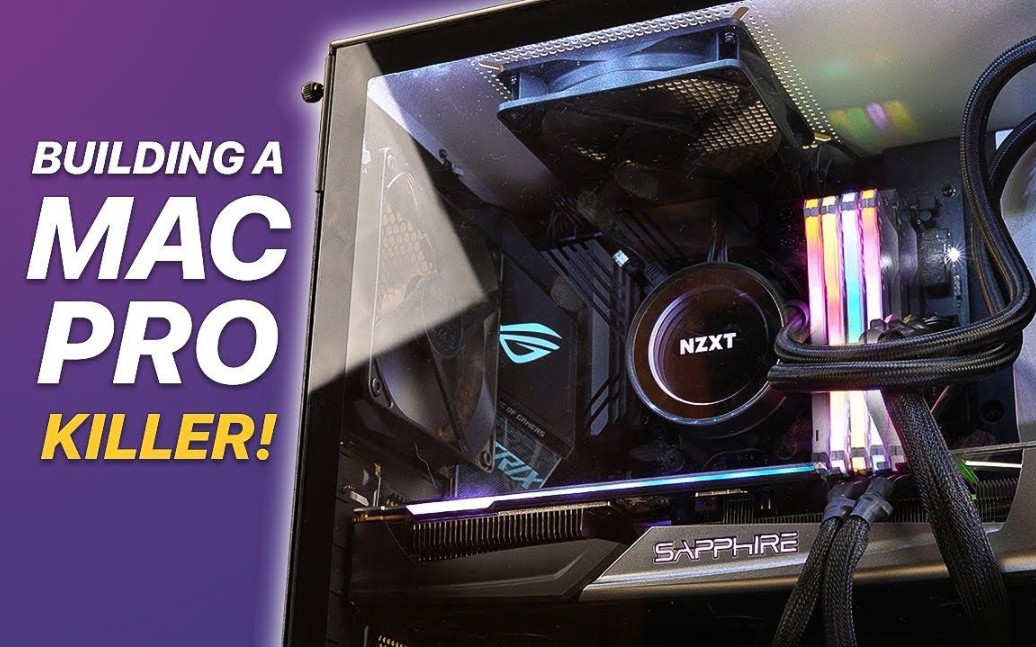 恩杰H510 ATX侧透机箱 - Ryzen 9 3900X+5700XT一体式水冷 -MAC ...