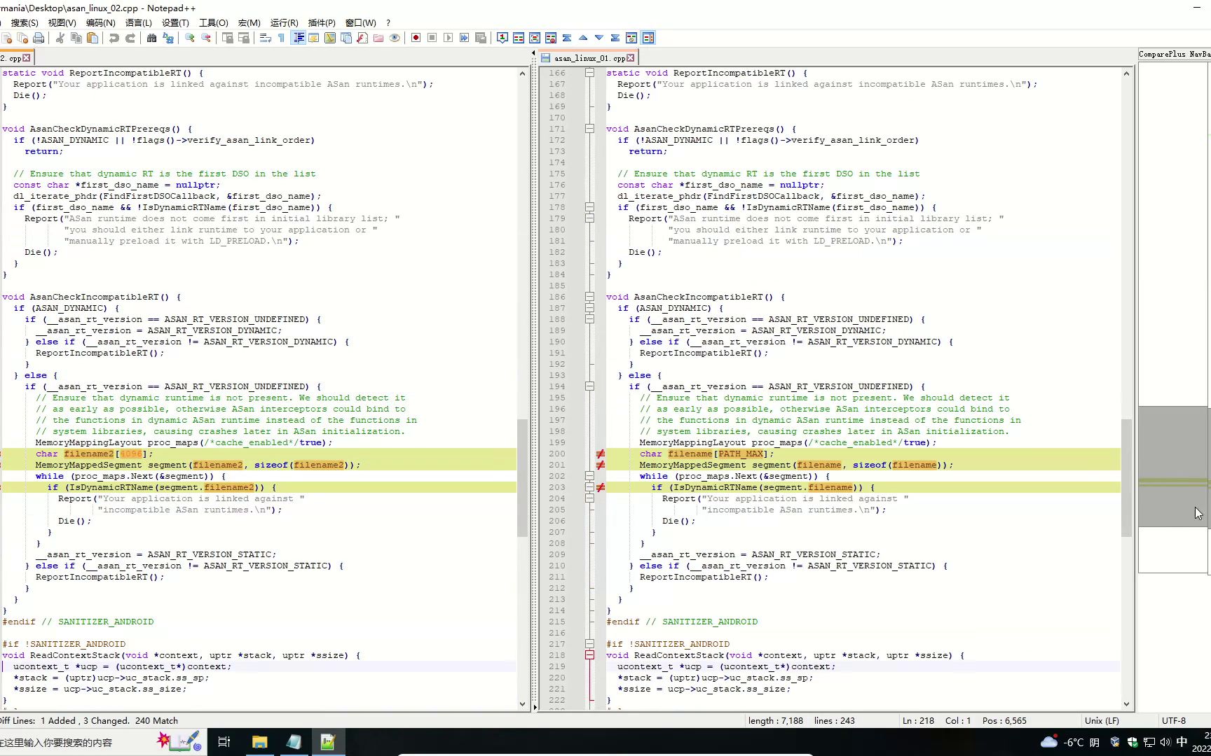 开源文本比对工具: notepad++插件-ComparePlus 安装