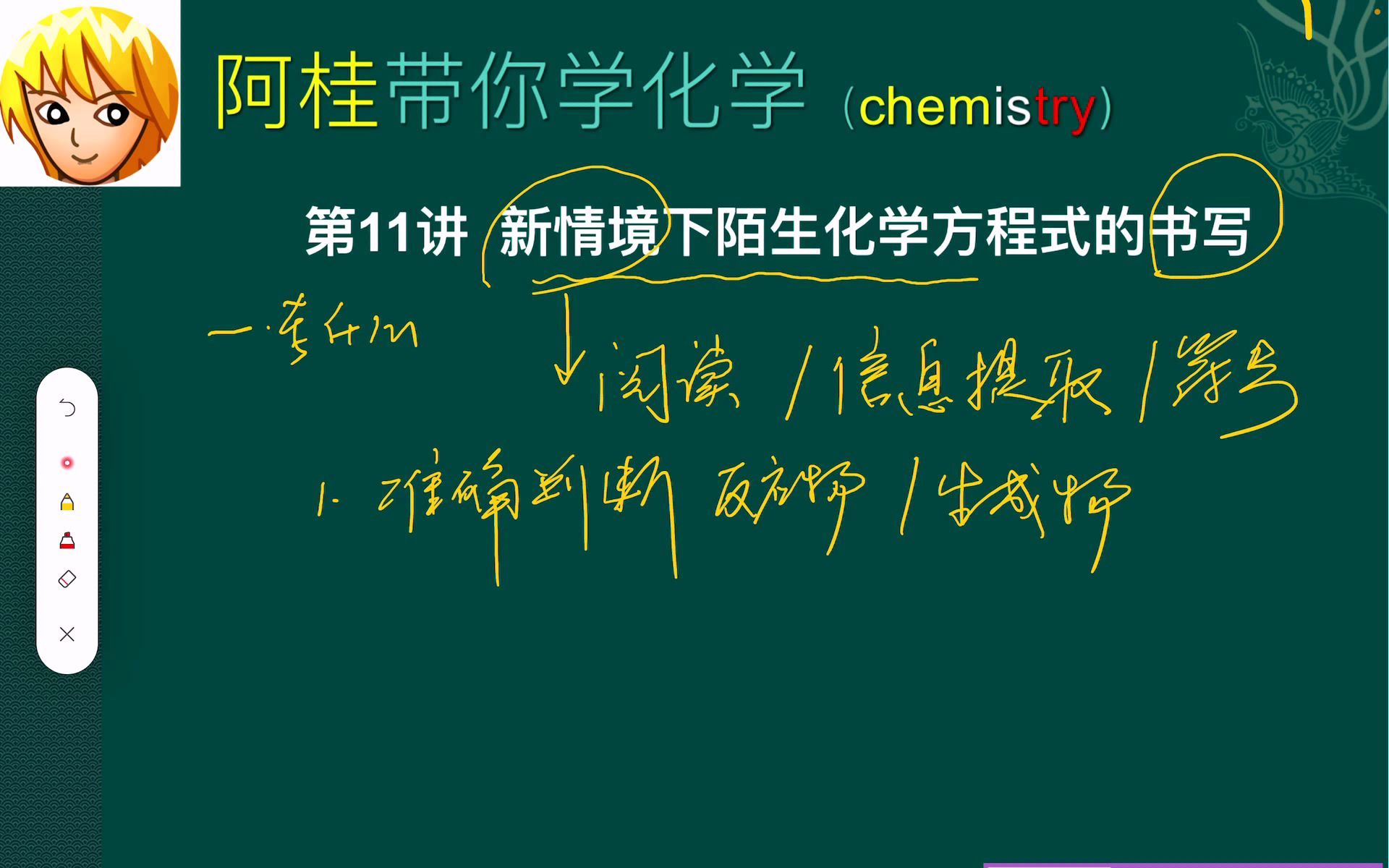 [阿桂带你学化学]第11讲 新情境下陌生化学方程式的书写(§11)