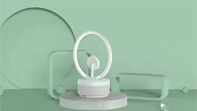 AI智能蓝牙音箱无线充电床头灯#智能家居 #品质生活 #居家好物