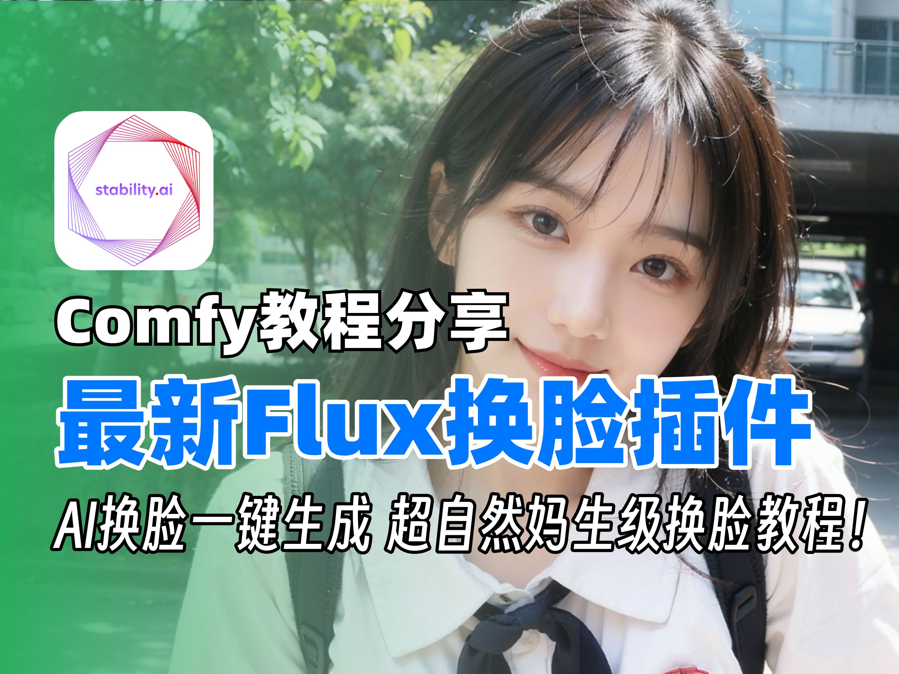 【FLUX+PuLID】史上最强换脸AI换脸工作流,只需要一张图,用ComfyUI...