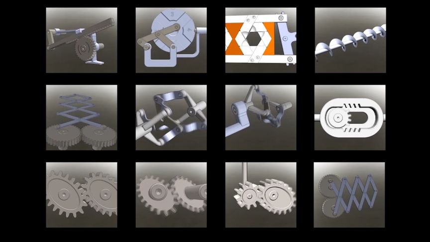 机械原理(三),看完这些机械动画,基本可玩转所有机械设备哦。