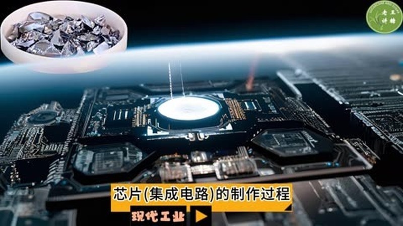 现代工业之——芯片的制作过程（老王讲糖系列视频）