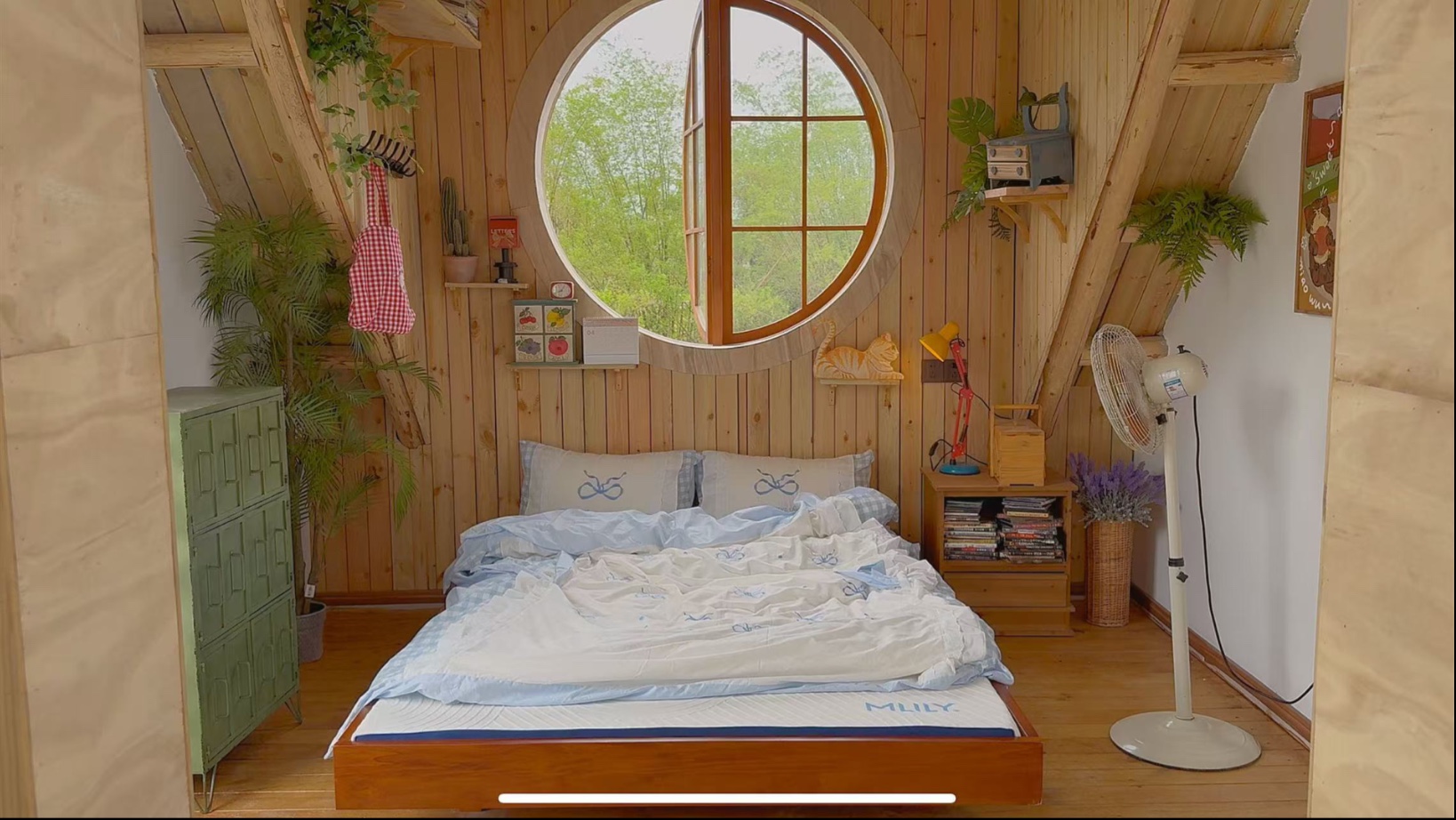 改造900平老宅 布置我的原木田园风卧室