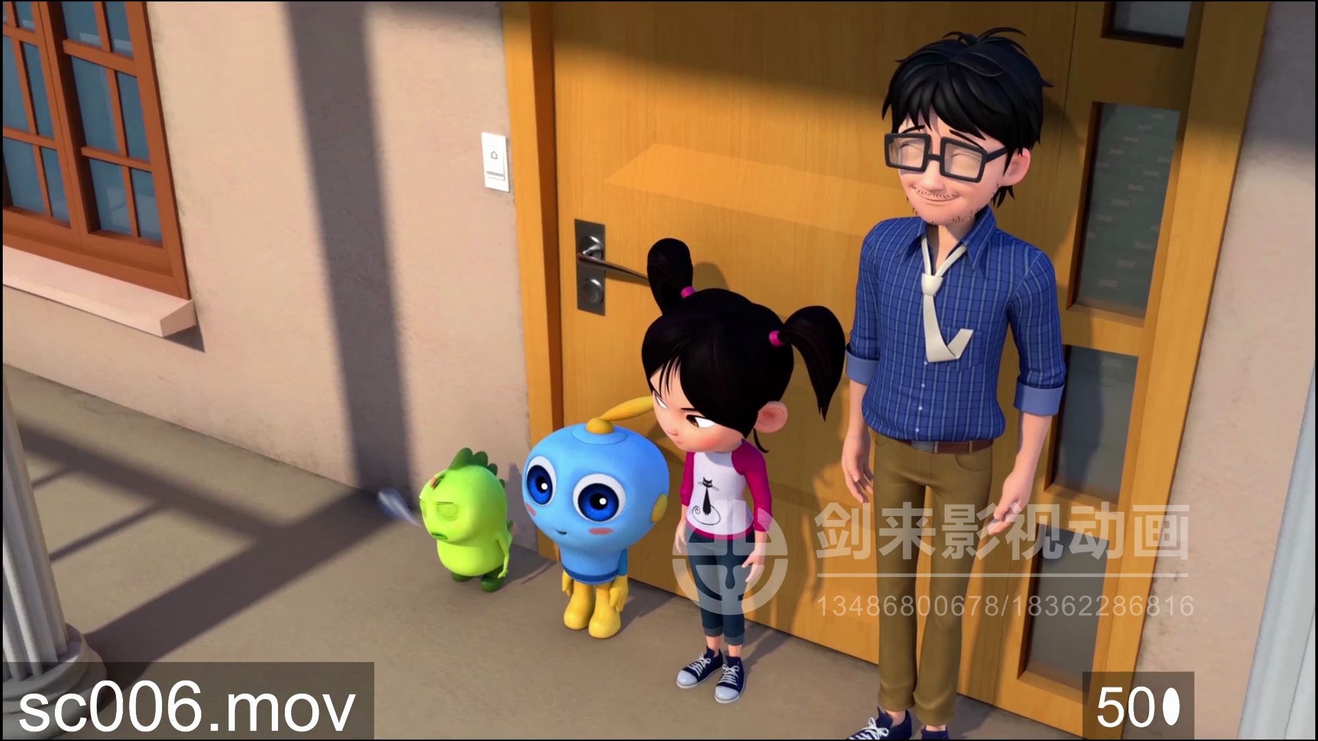 角色动画片-三维动画制作