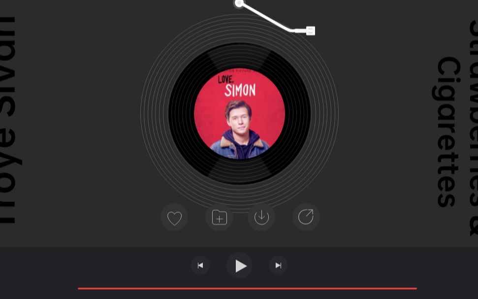 PPT动画 | 复刻网易云音乐风格播放器(附源文件)